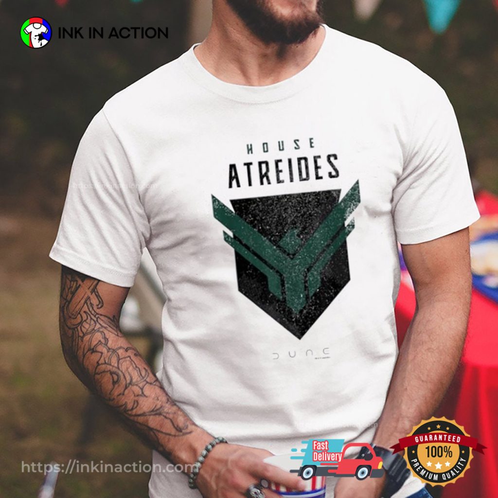 Dune House Atreides Symbol T-Shirt - Print your thoughts. Tell your ...