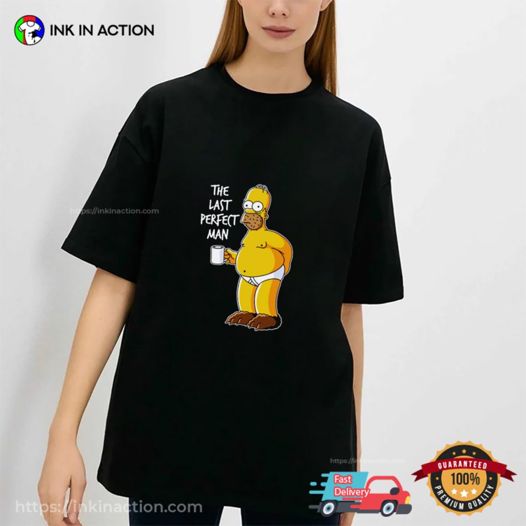 The Simpsons The Last Perfect Man Unisex T-shirt - Print your thoughts ...