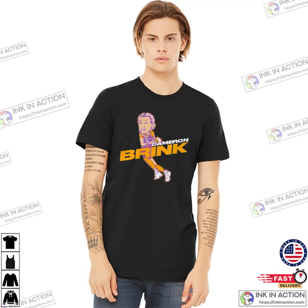 Cameron Brink Los Angeles Sparks Cartoon Shirt - Print your thoughts ...