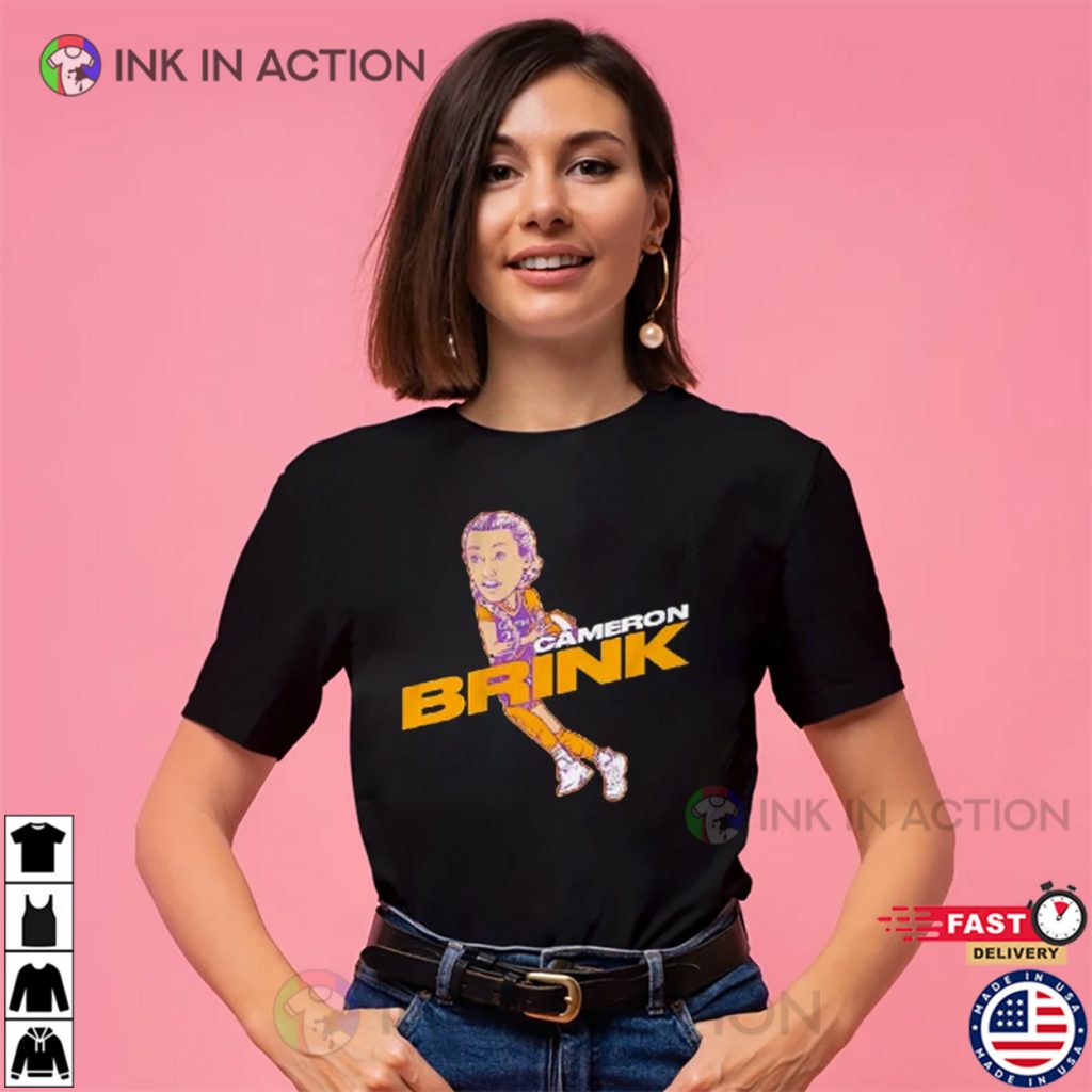 Cameron Brink Los Angeles Sparks Cartoon Shirt - Print your thoughts ...