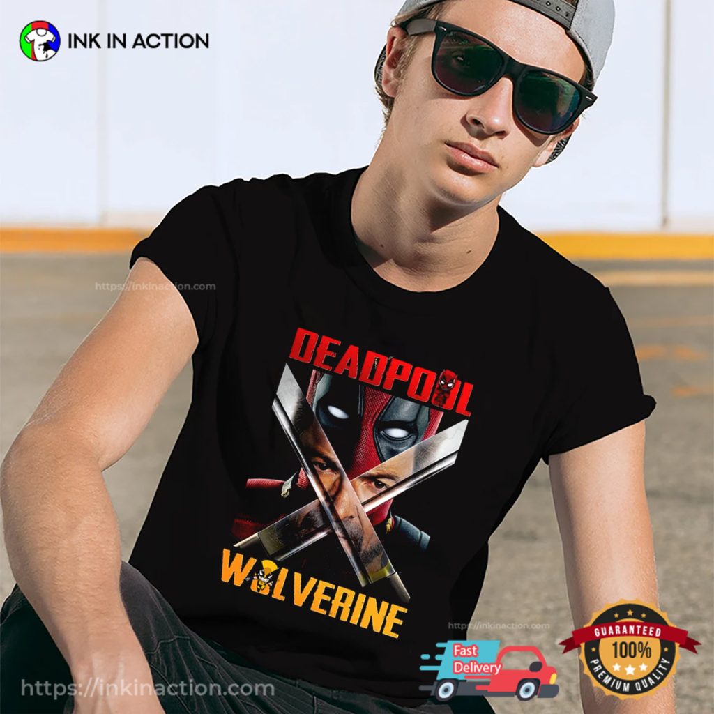 Deadpool and Wolverine, Deadpool 3 Movie Shirt - Print your thoughts ...