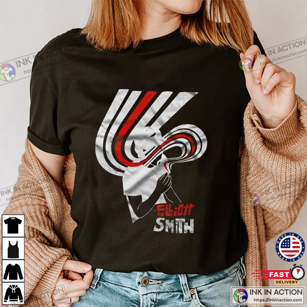 Elliott Smith Figure 8 Album Cover T-shirt - Print your thoughts. Tell ...