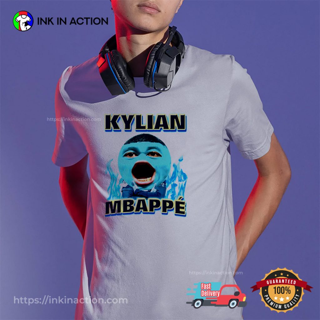 Kylian Mbappe Funny Meme Tee - Print your thoughts. Tell your stories.