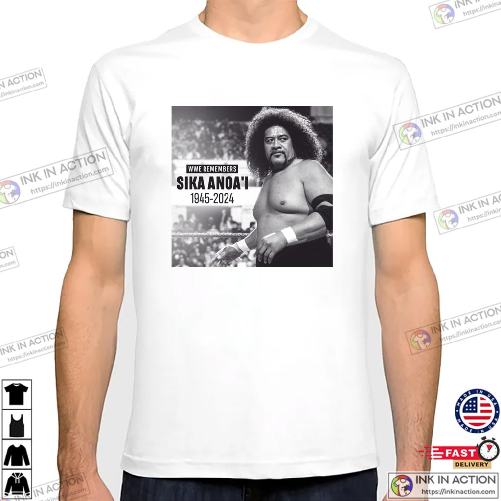 WWE Remembers Sika Anoa'i RIP T-shirt - Print your thoughts. Tell your ...