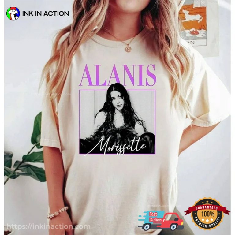 Alanis Morissette 90s Vintage Shirt - Print your thoughts. Tell your ... Alanis Morissette 90s Vintage Shirt - Print your thoughts. Tell your ...
