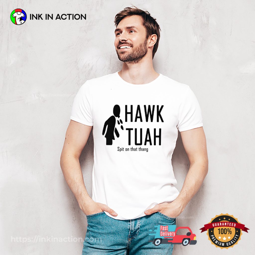 Hawk Tuah Basic Tee - Print your thoughts. Tell your stories.
