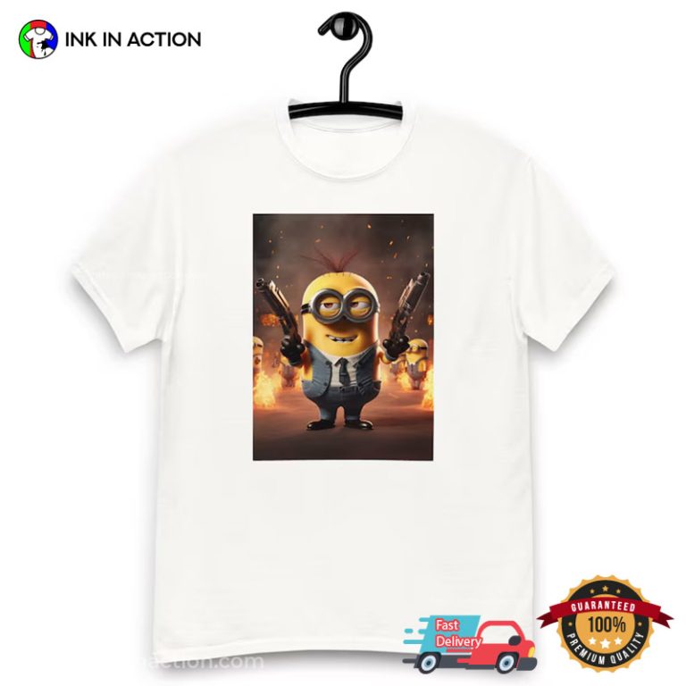 Minions Agent The Despicable Me T-shirt - Print your thoughts. Tell ...