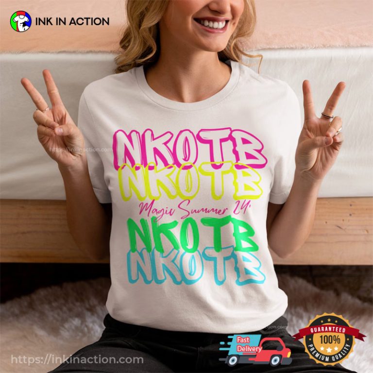 Retro Neon NKOTB Magic Summer 2024 - Print your thoughts. Tell your ...
