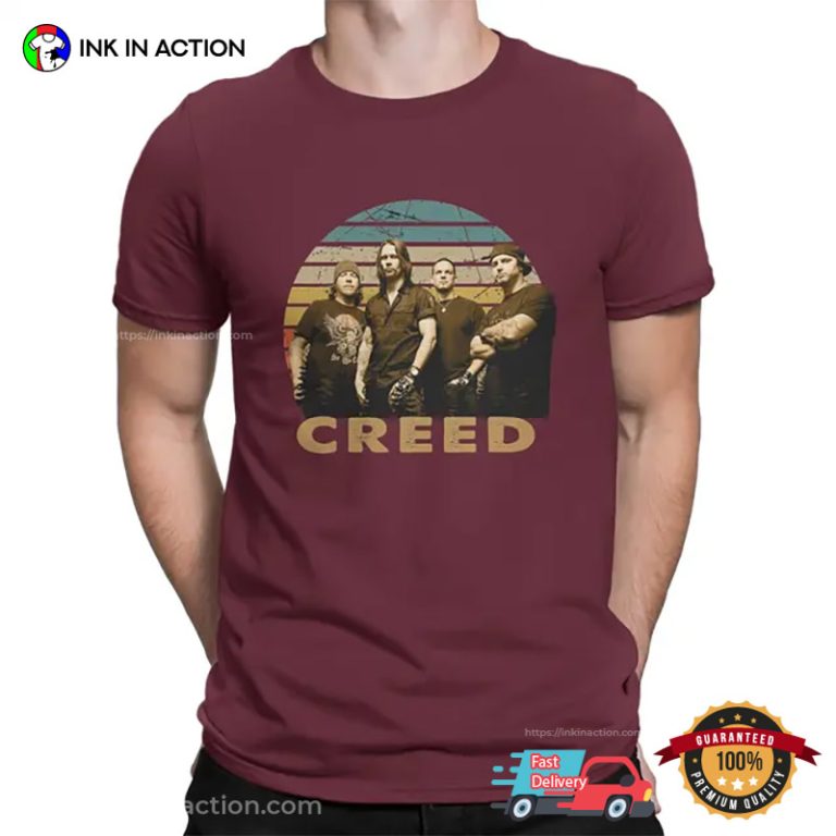 Vintage Rock Band Creed 90s T-shirt - Print your thoughts. Tell your stories.