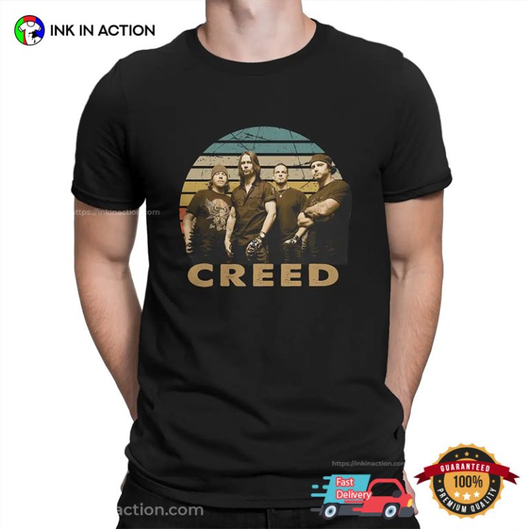 Vintage Rock Band Creed 90s T-shirt - Print your thoughts. Tell your stories.