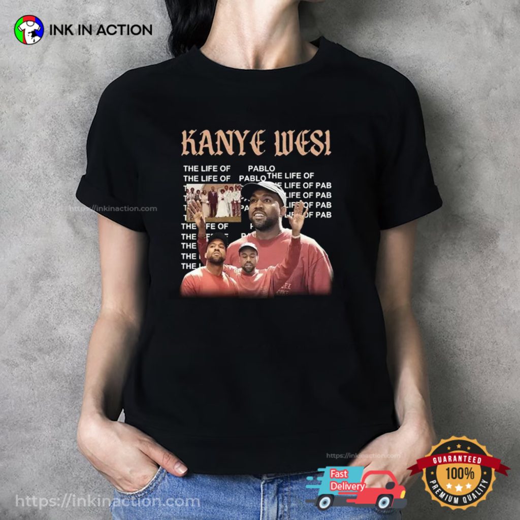 Kanye West The Life Of Pablo Vintage 90s Tee - Print your thoughts ...