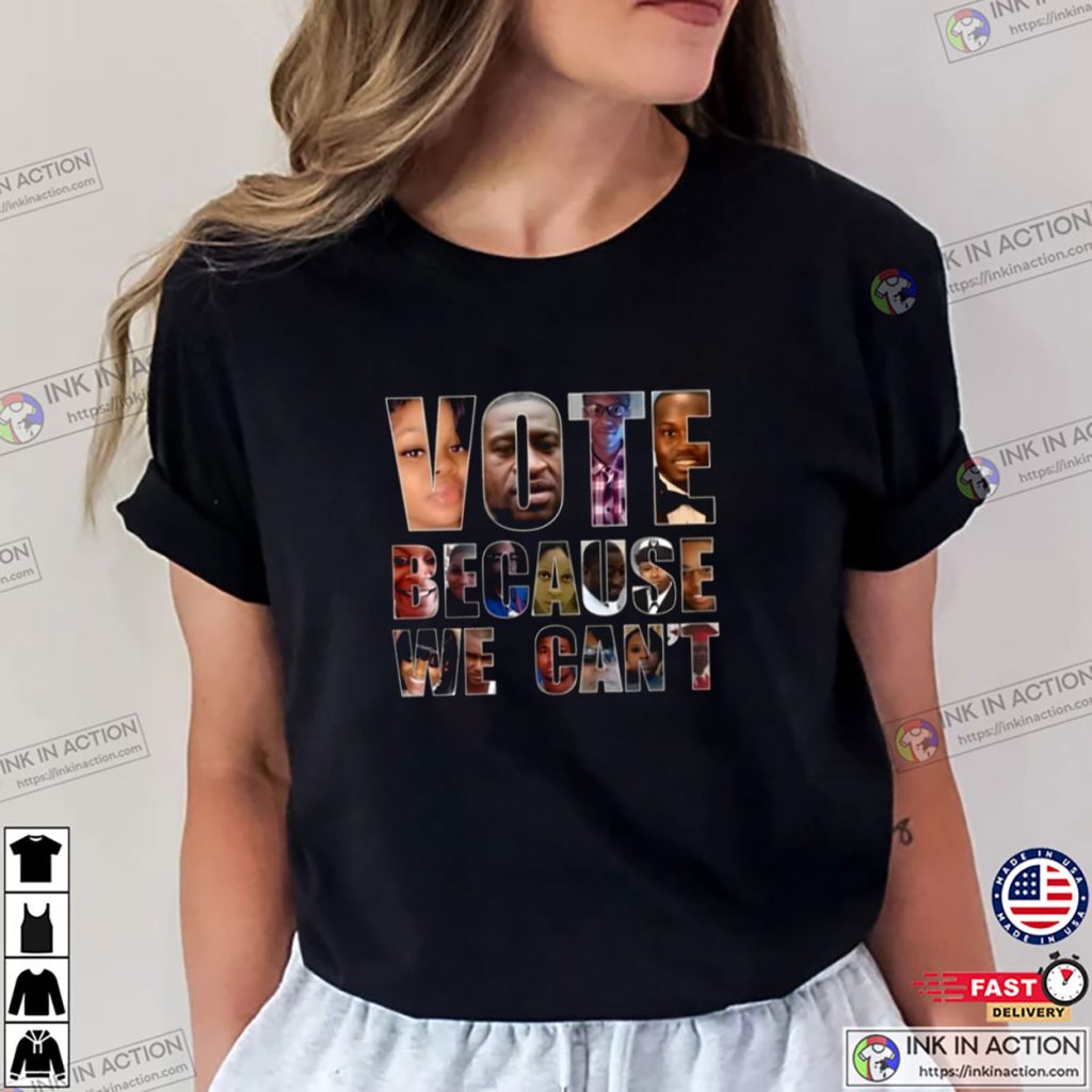 Top Say Her Name Sonya Massey Vote Because We Can't Shirt - Print your ...