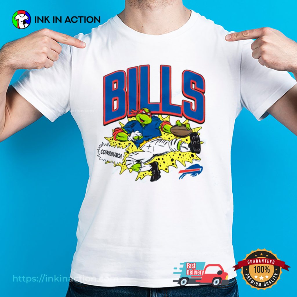 TMNT Raphael x Buffalo Bills NFL Tee - Print your thoughts. Tell your ...