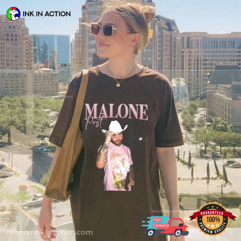 Vintage Post Malone Western Music Comfort Colors T-shirt - Print your ...