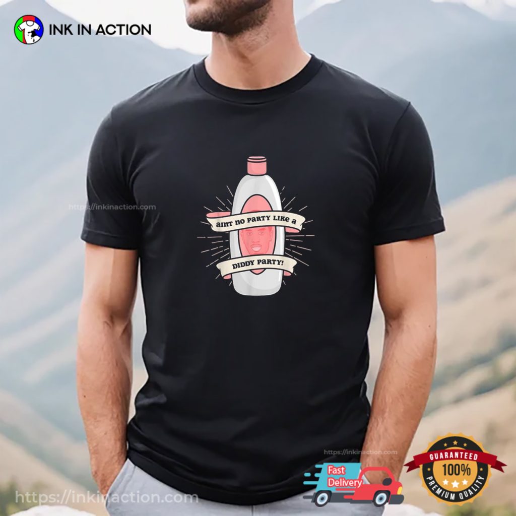 Baby Oil Brand P Diddy Funny Meme T-shirt - Print your thoughts. Tell ...
