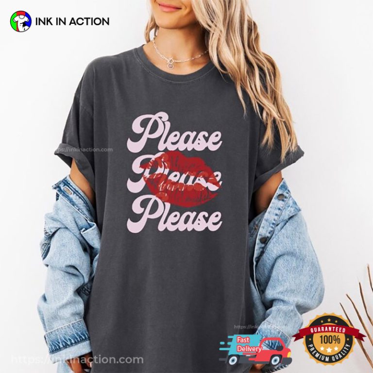 Please Please Please Sabrina Carpenter Comfort Colors Tee - Print your ...