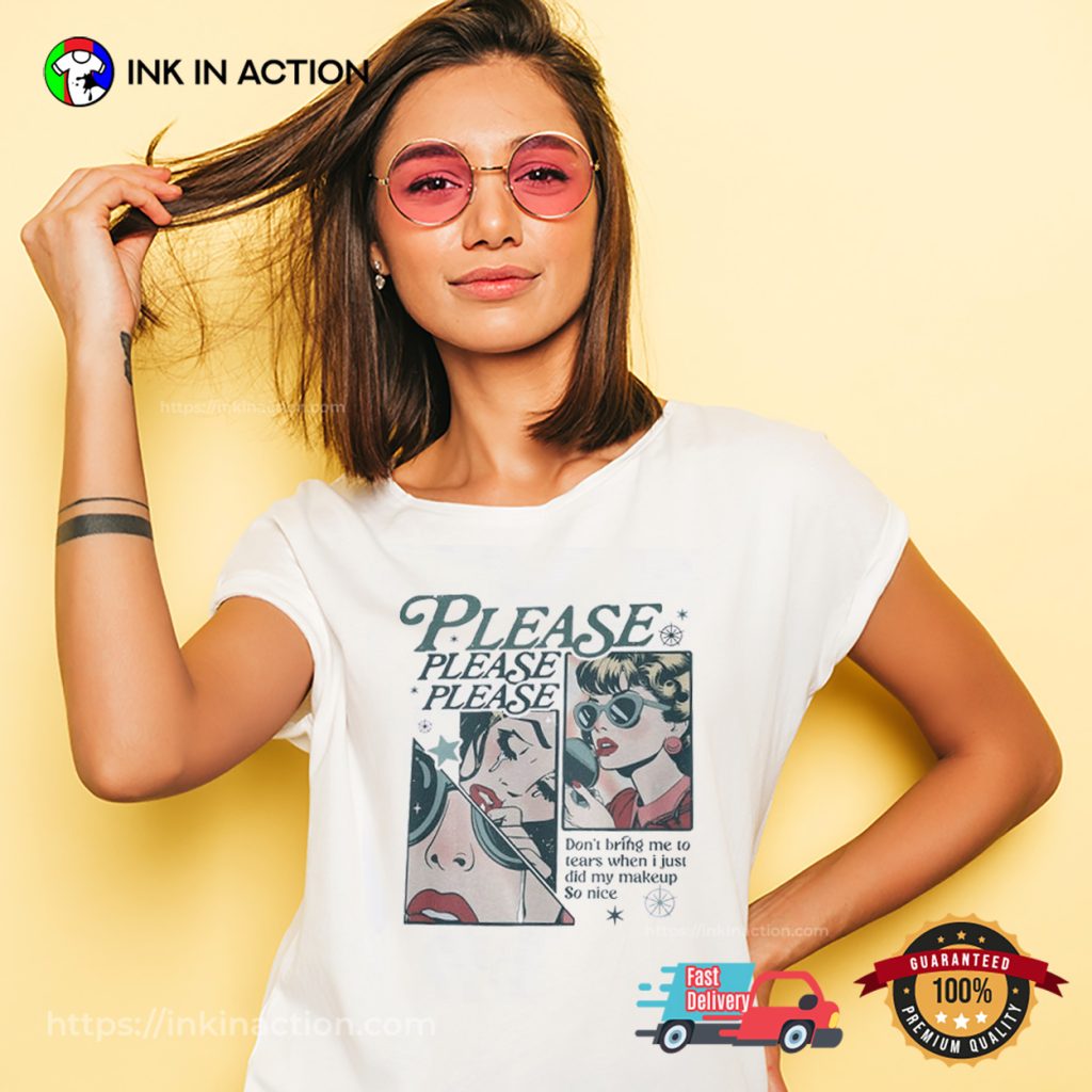 Sabrina Carpenter Please Please Please Dont Embarrass Me T-Shirt ...