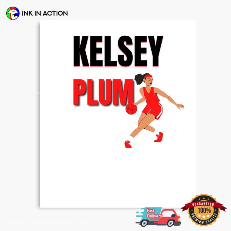 Kelsey Plum Poster - Print your thoughts. Tell your stories.