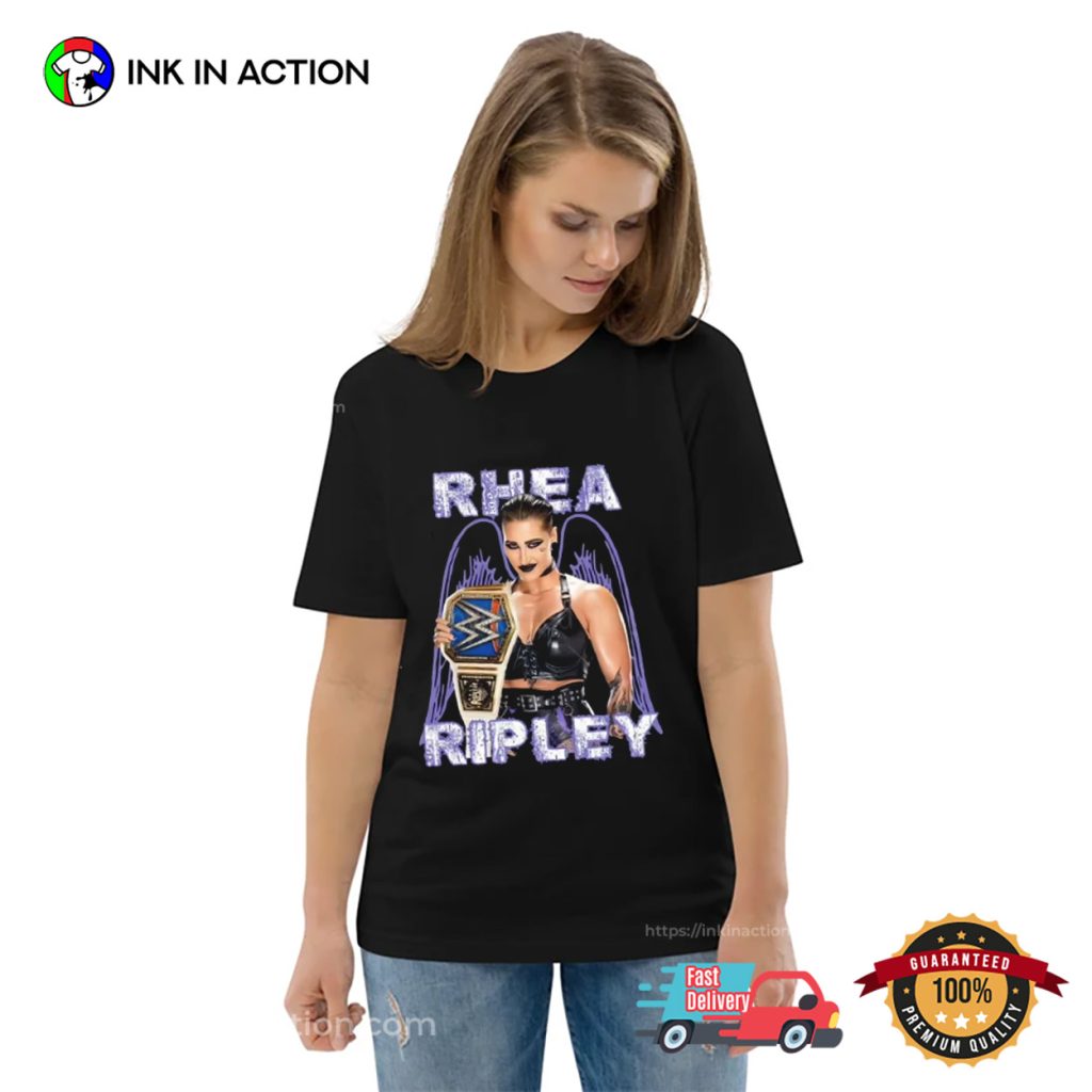 WWE Women's World Champion Rhea Ripley T-Shirt - Print your thoughts ...