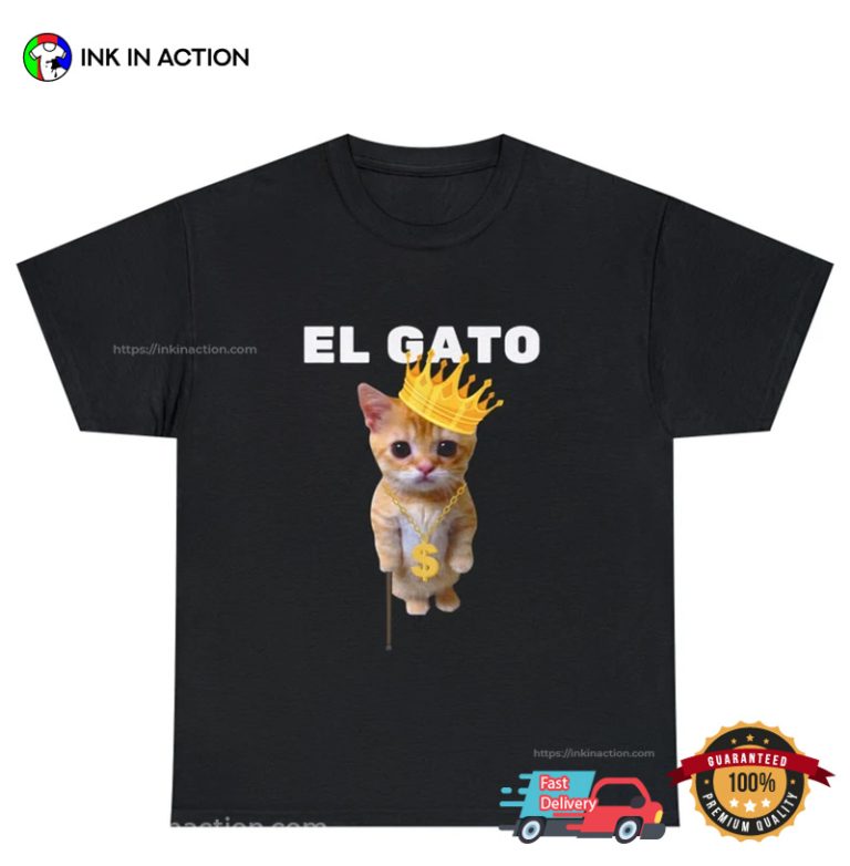 El Gato Meme Sad Crying Cat Munchkin Kitty Meme T-shirt - Print your ...