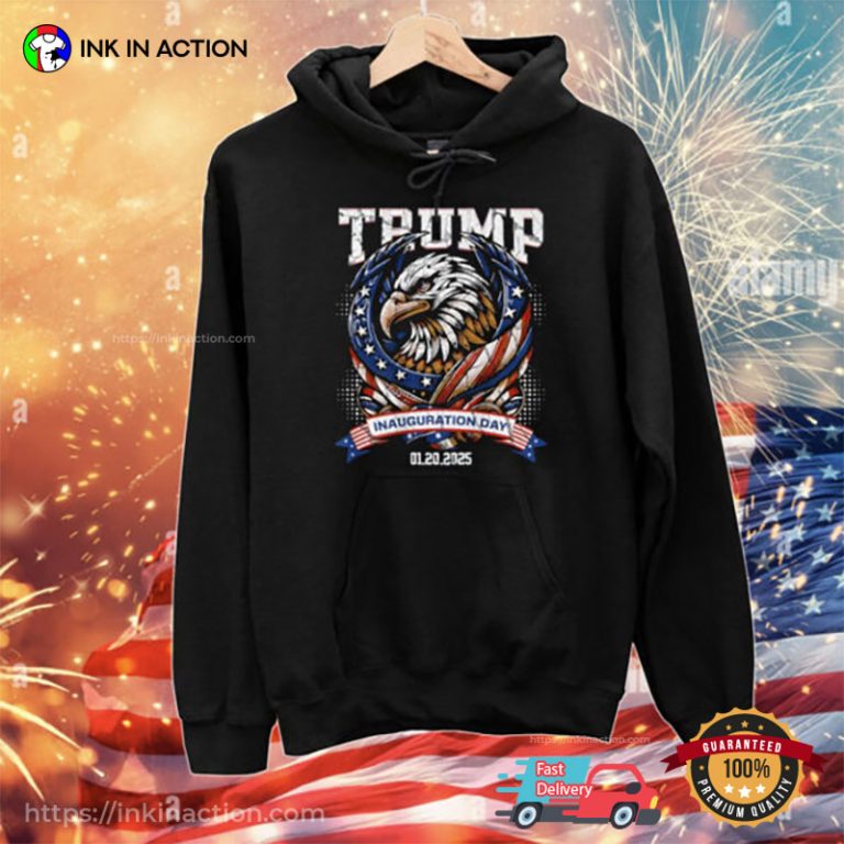 Eagle Signature Of USA Trump Inauguration Day 2025 Shirt - Print your ...