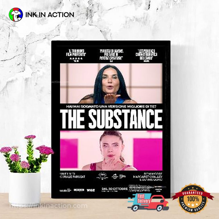 The Substance Movie 2024 Poster - Print your thoughts. Tell your stories.