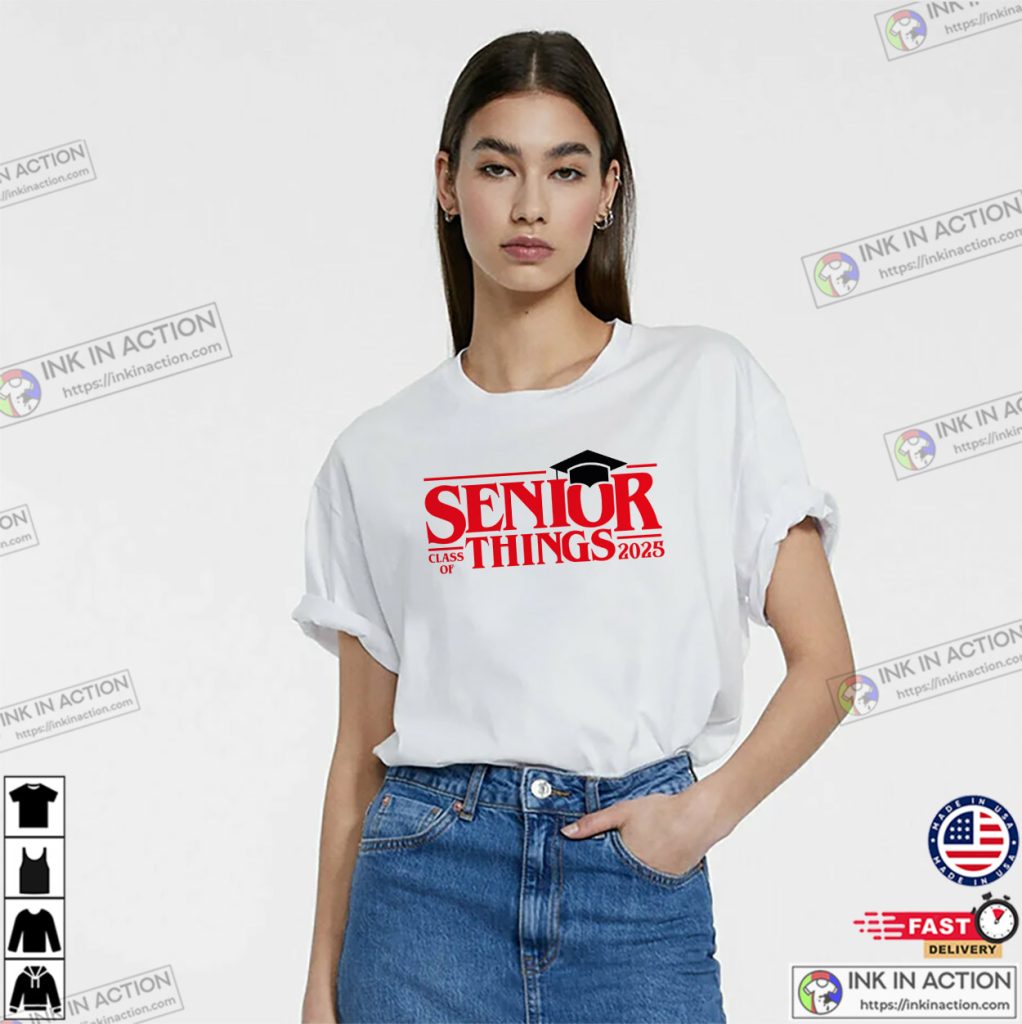 Senior Things Class Of 2025 Barbie Shirt - Print your thoughts. Tell ...