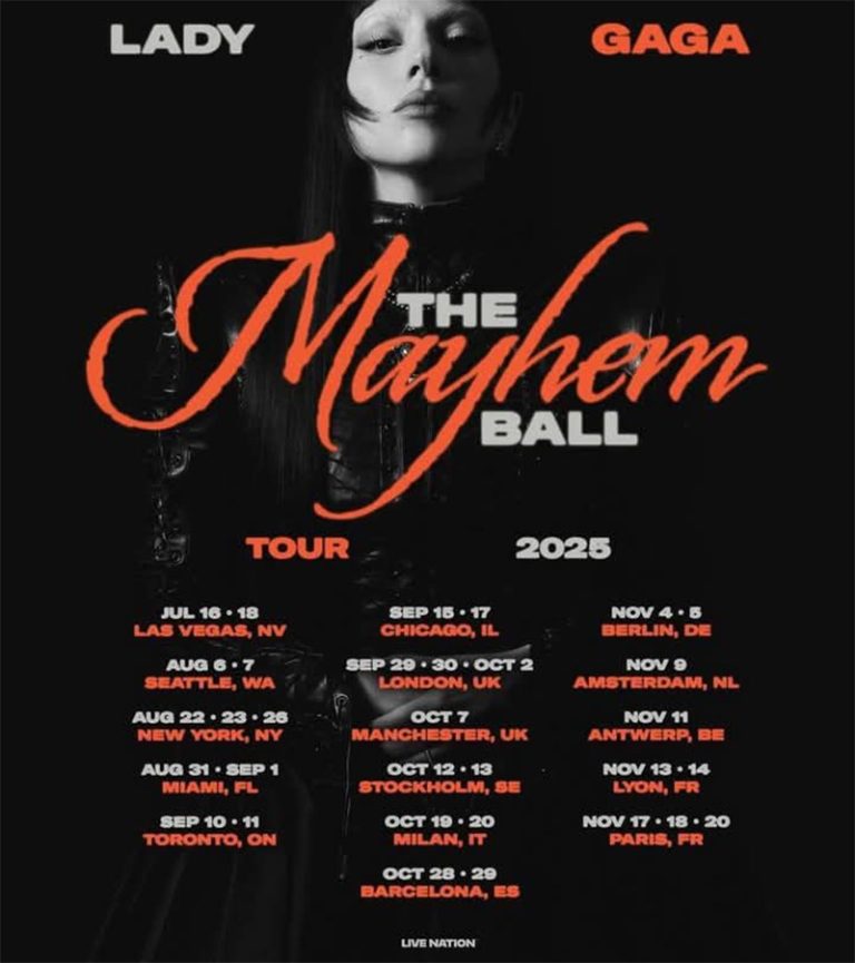 Lady Gaga Tour: The Mayhem Ball 2025 – Everything You Need to Know - Print your thoughts. Tell ...