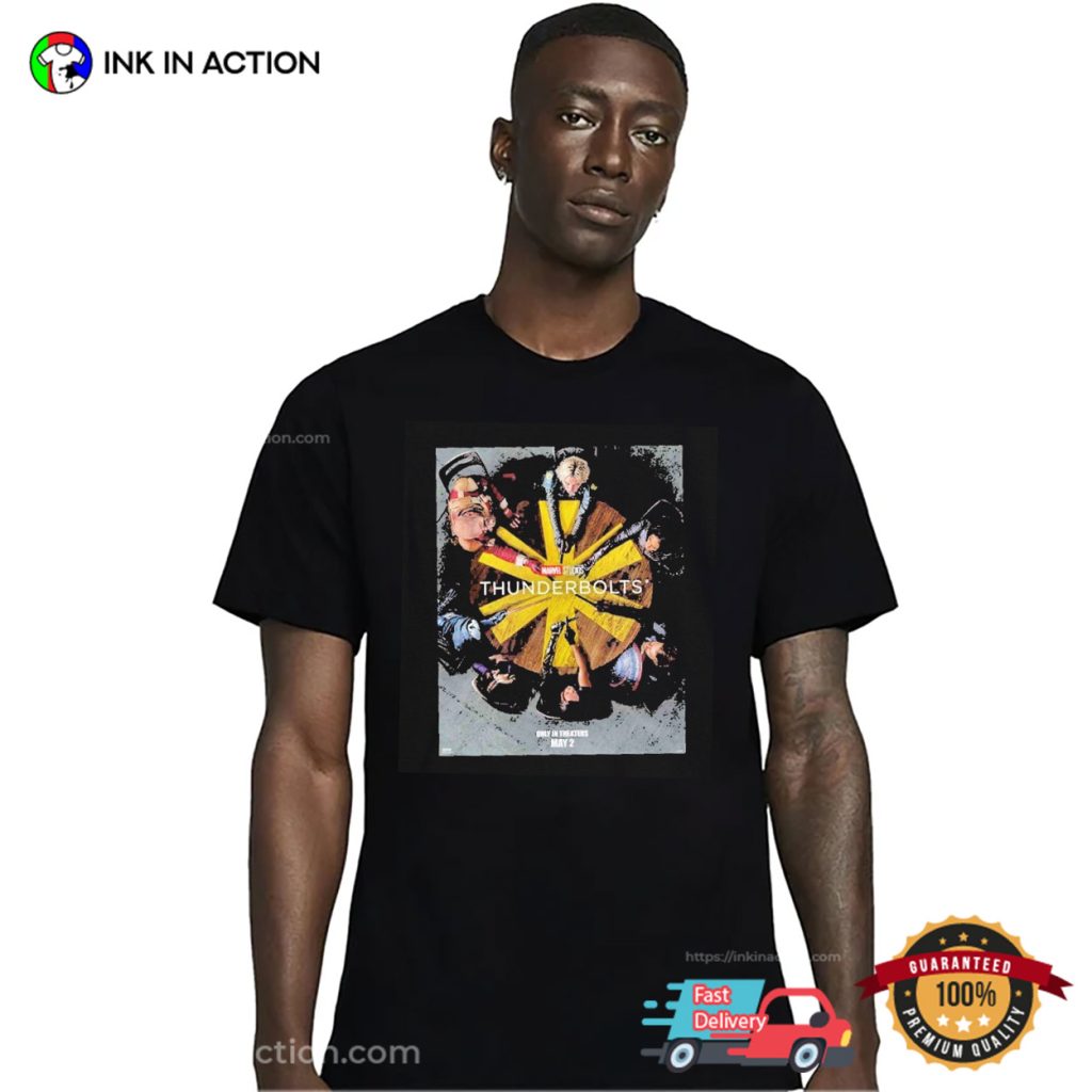 Thunderbolts Marvel Studios Movie Poster Shirt - Print your thoughts ...