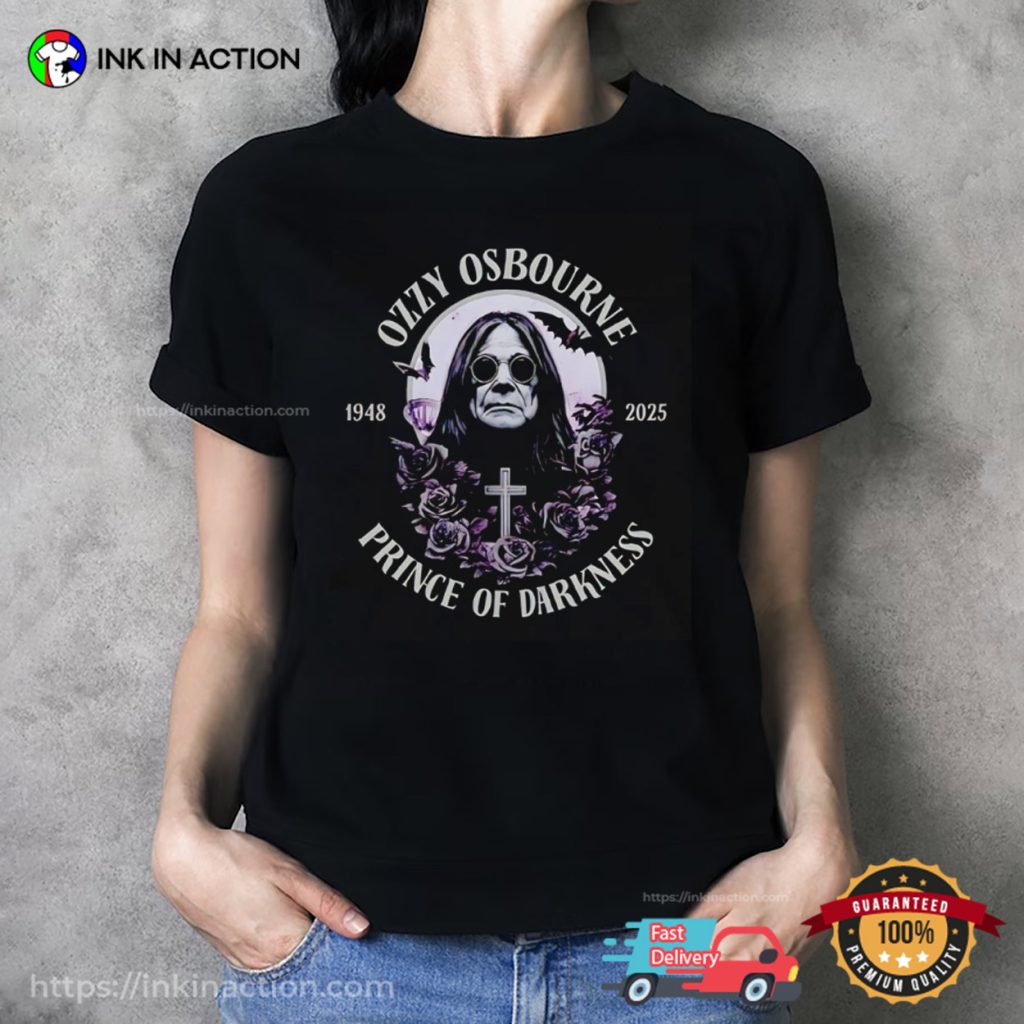 Rest In Peace Ozzy Osbourne 1948 2025 Shirt - Print your thoughts. Tell your stories.